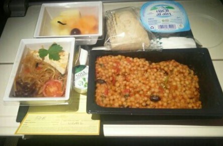 In-Flight Meals, Etihad Airways – The Greedy Herbivore
