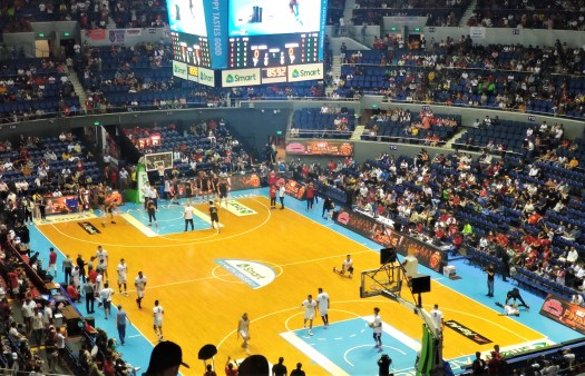 What we did in Manila: PBA Commissioner’s Cup Final at Smart Araneta ...